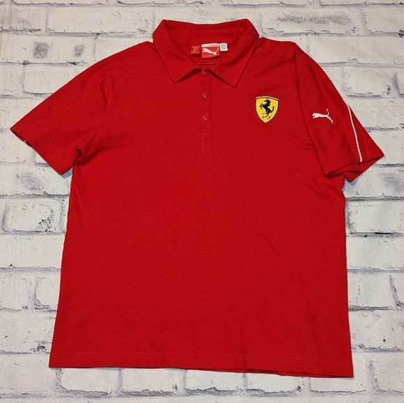 Ferrari | Shirts | Ferrari Scuderia X Puma Formula Polo M | Poshmark